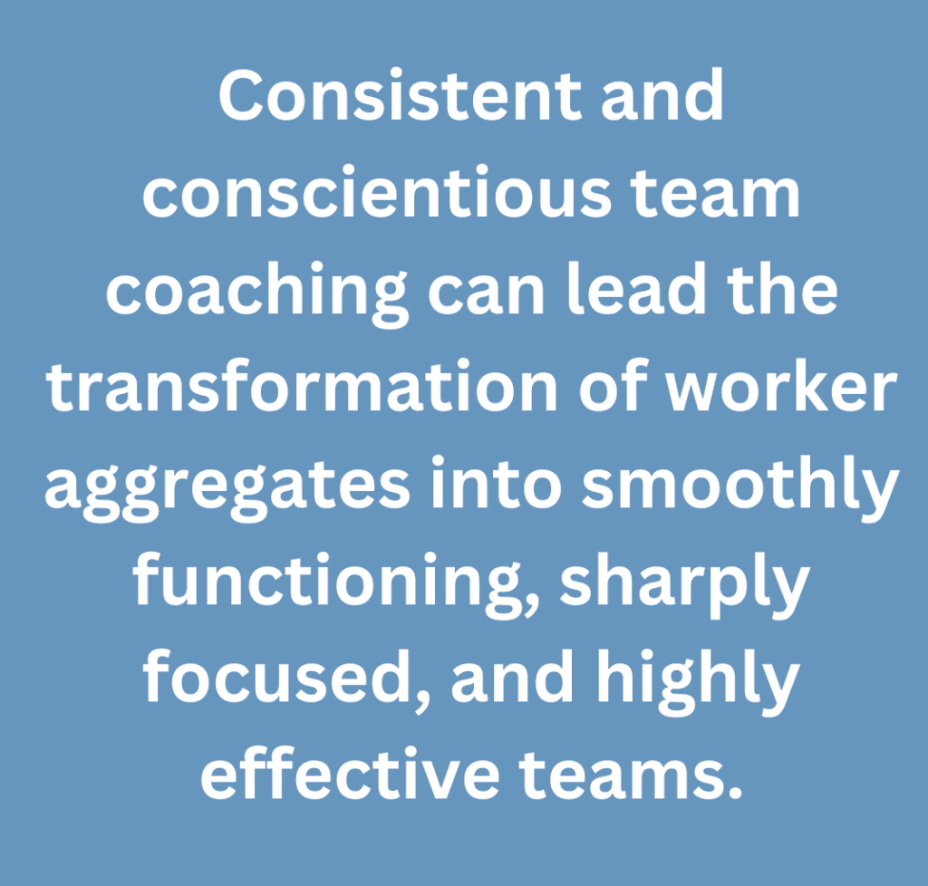 Team Coaching: What it is and how it works, in a nutshell