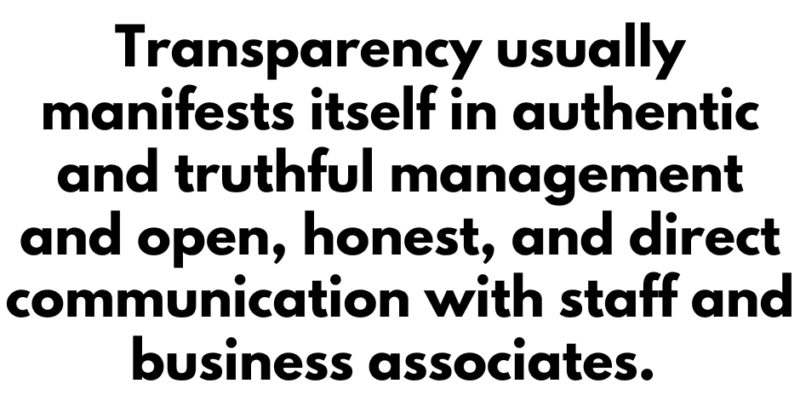 The Benefits of Maintaining Transparency in the Workplace - Bay Area ...