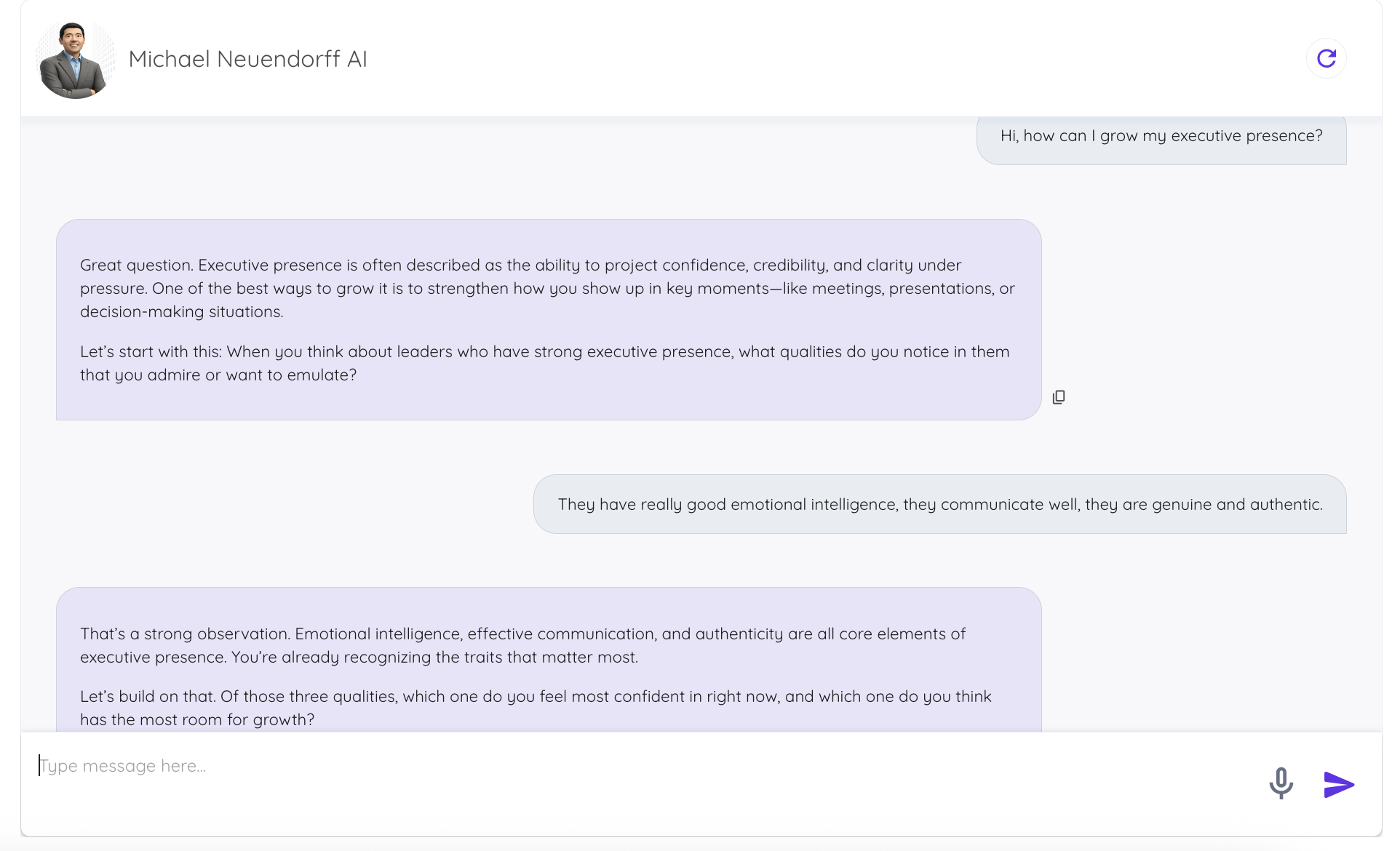 “AI Coach Michael” Debuts on bayareaexecutivecoach.com - Bay Area Executive Coach